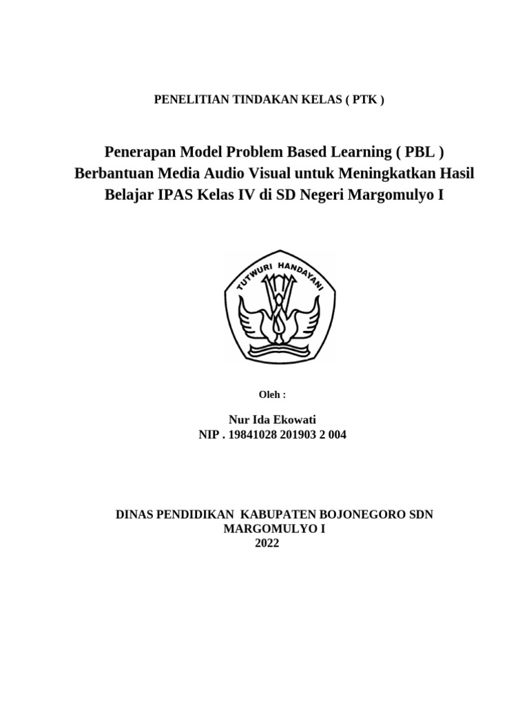 PBL dan Media Audio Visual di SD | PDF