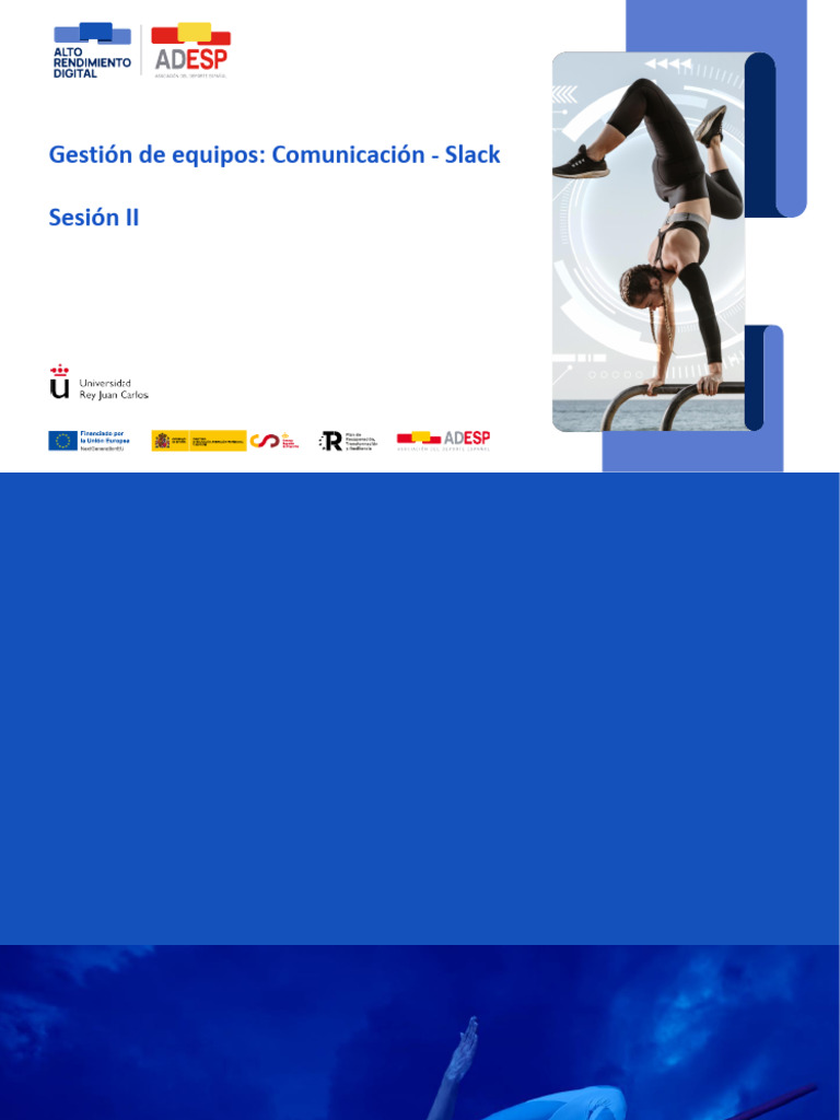 Info Sesión 1 - Gestióndeequipos - Slack | PDF