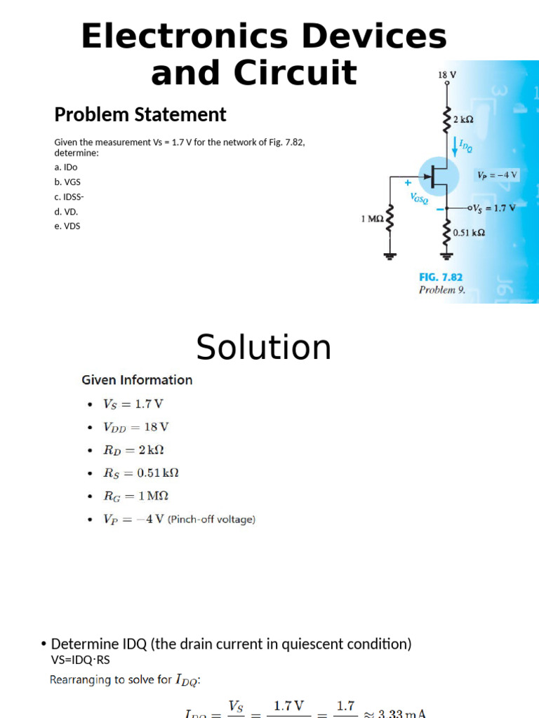 Electronics Devices and Circuits | PDF