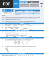 Nso Sample Paper Class-2 2025-26 | PDF
