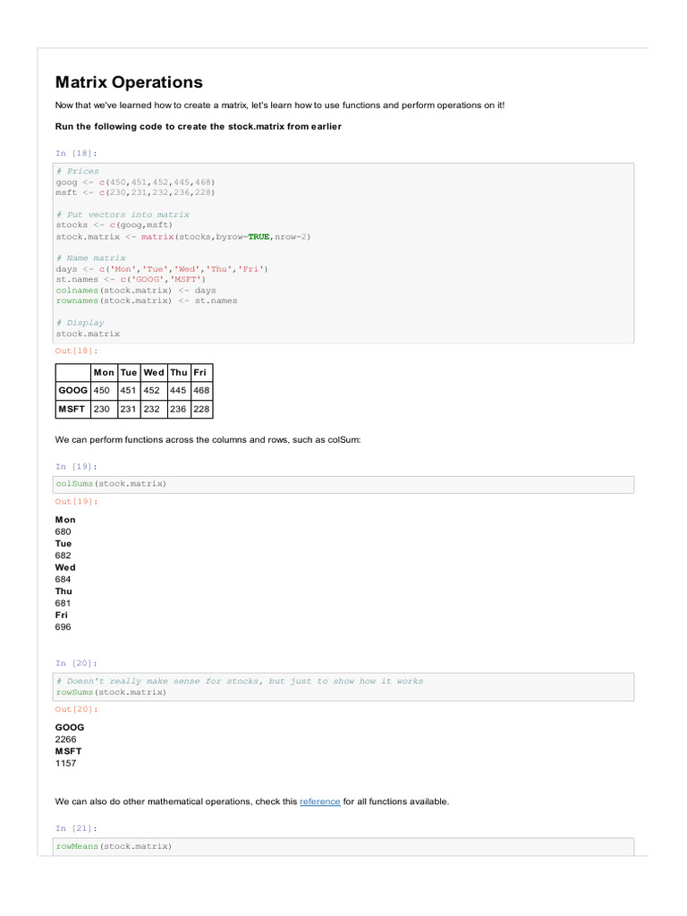 3.Matrix_Operations | PDF