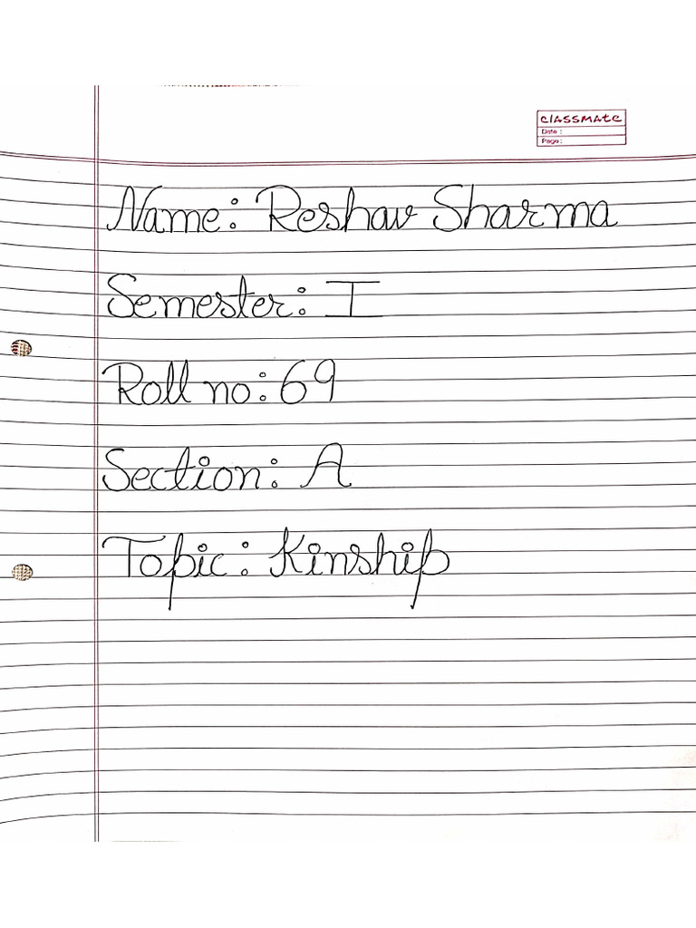 Reshav Sharma 69 Semester 1 | PDF