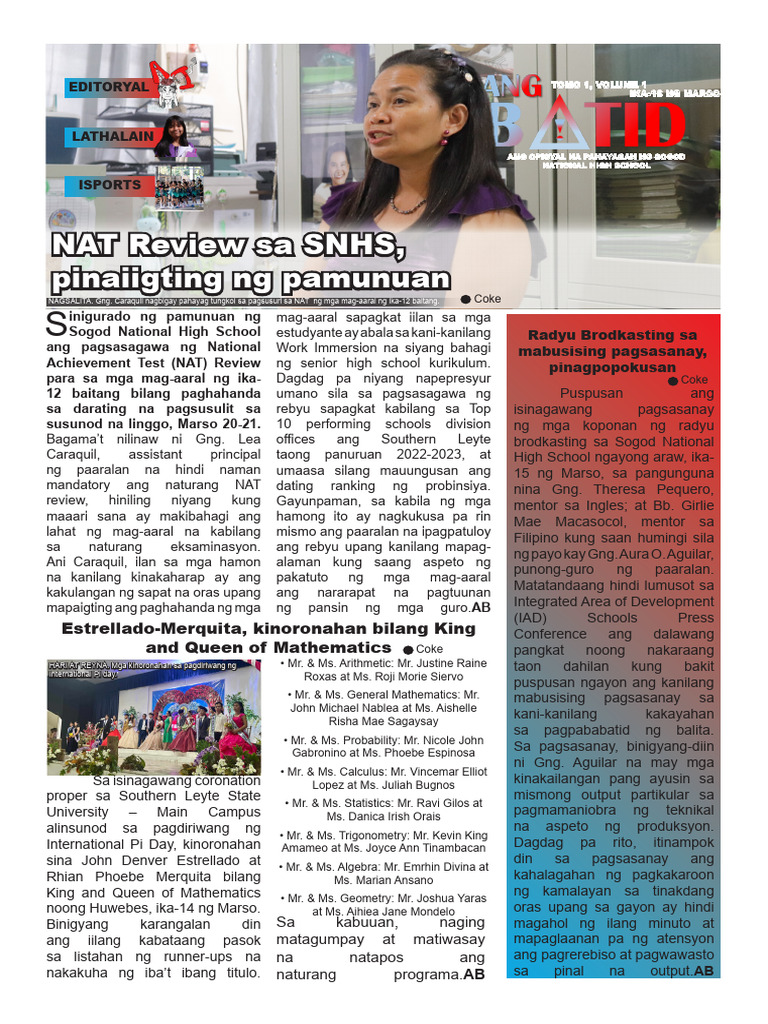 Ang Batid Final | PDF