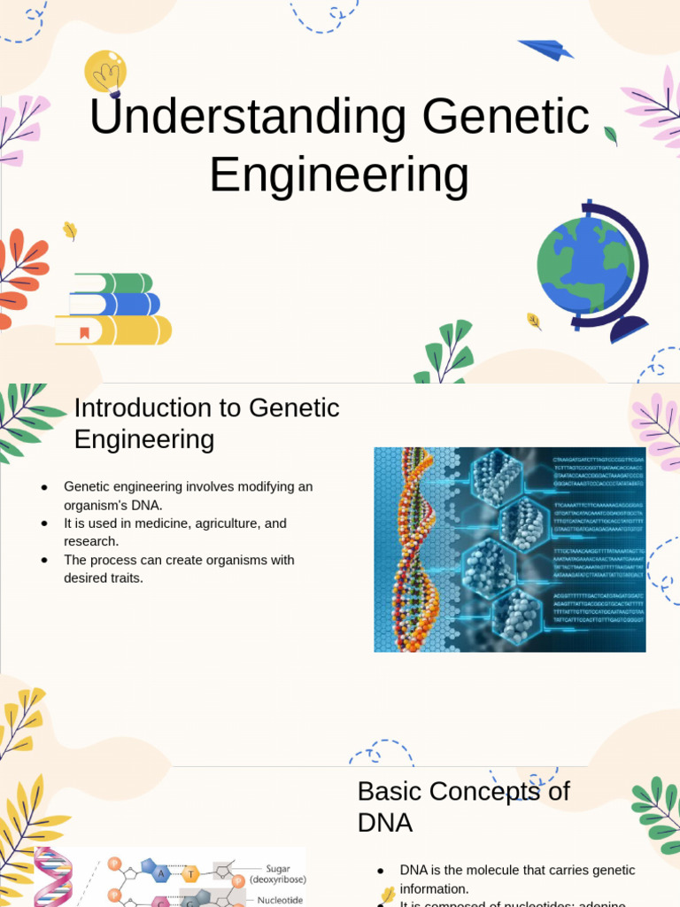 Earth&life11 - 12 q2 4 wk4 Understanding Genetic Engineering | PDF ...