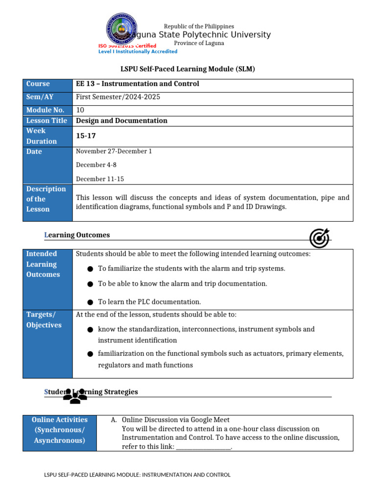 BSEE_EE13_SLM10 | PDF | Cognition | Behavior Modification
