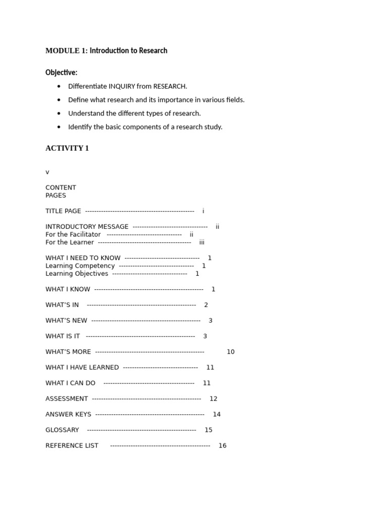 Topic 1 Introduction To Research PR1 | PDF | Quantitative Research | Methodology