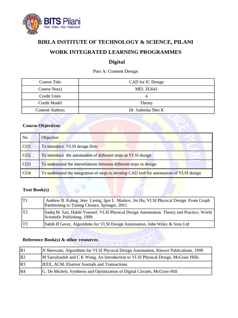 MEL ZG641 COURSE HANDOUT | PDF | Routing | Mathematical Optimization