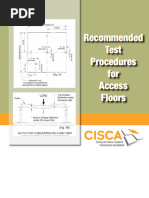CISCA-Recommended Test Procedures For Access Floors-2016 | PDF | Beam ...