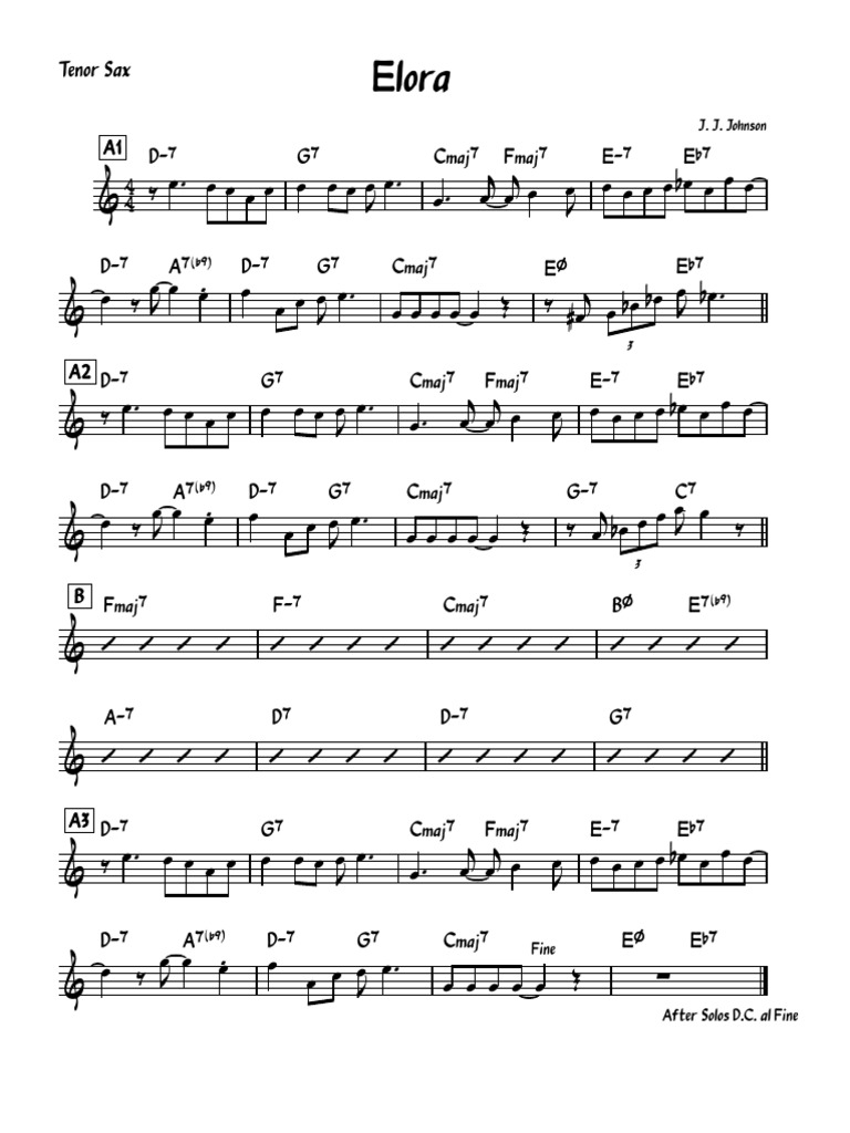 Elora-Tenor_Sax | PDF