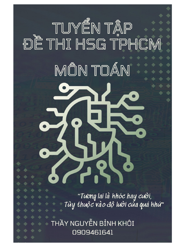 BỘ ĐỀ THI HSG CẤP QUẬN TPHCM | PDF