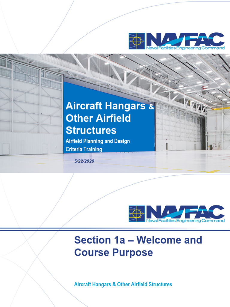 Airfield Facilities Design Training | PDF | Airport | Hangar