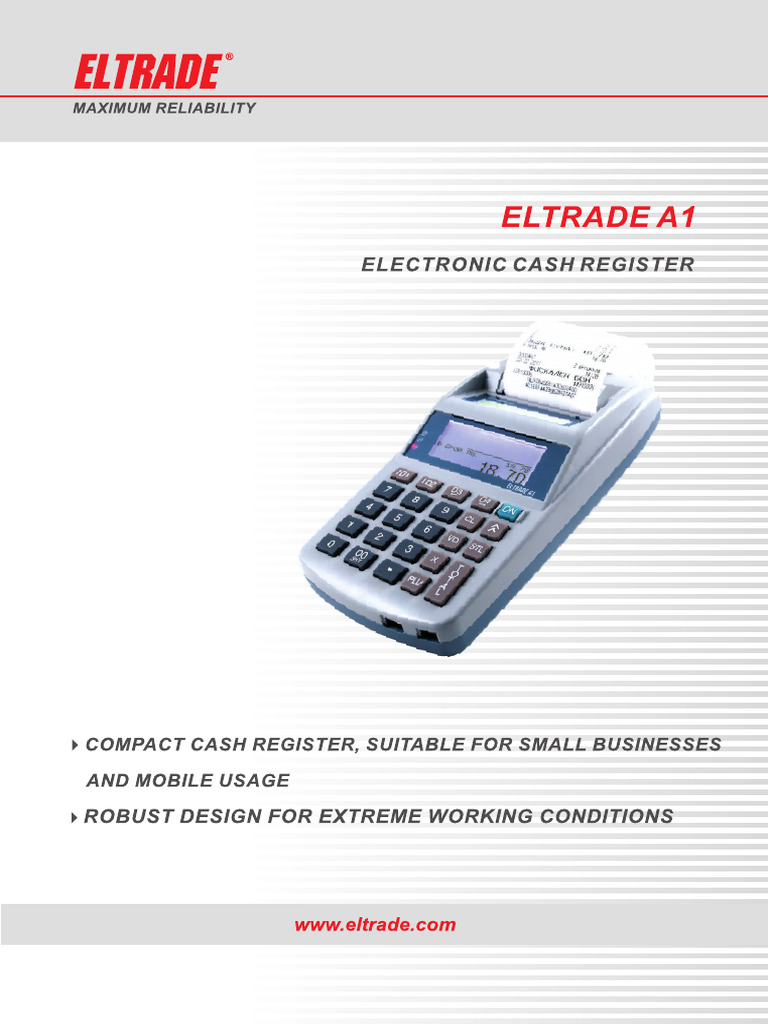 2024 Eltrade A1 en | PDF