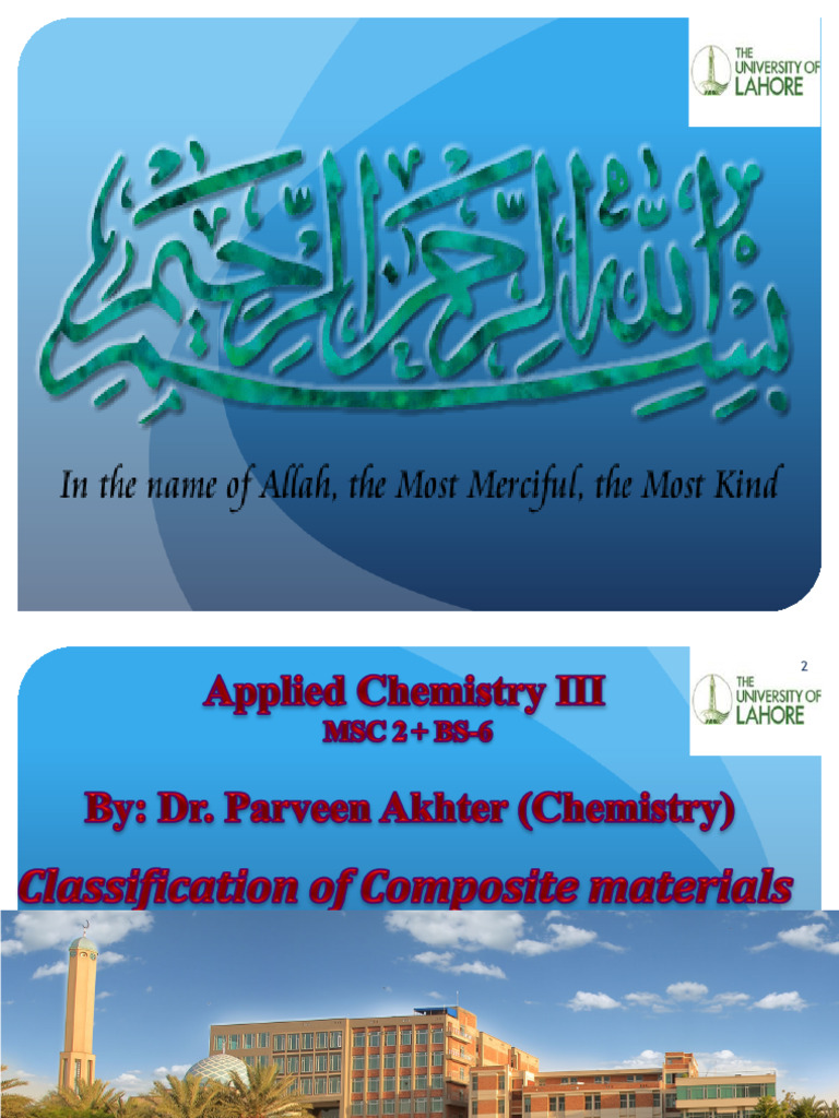 Classification of Composite Materials Final (1) | PDF | Composite ...