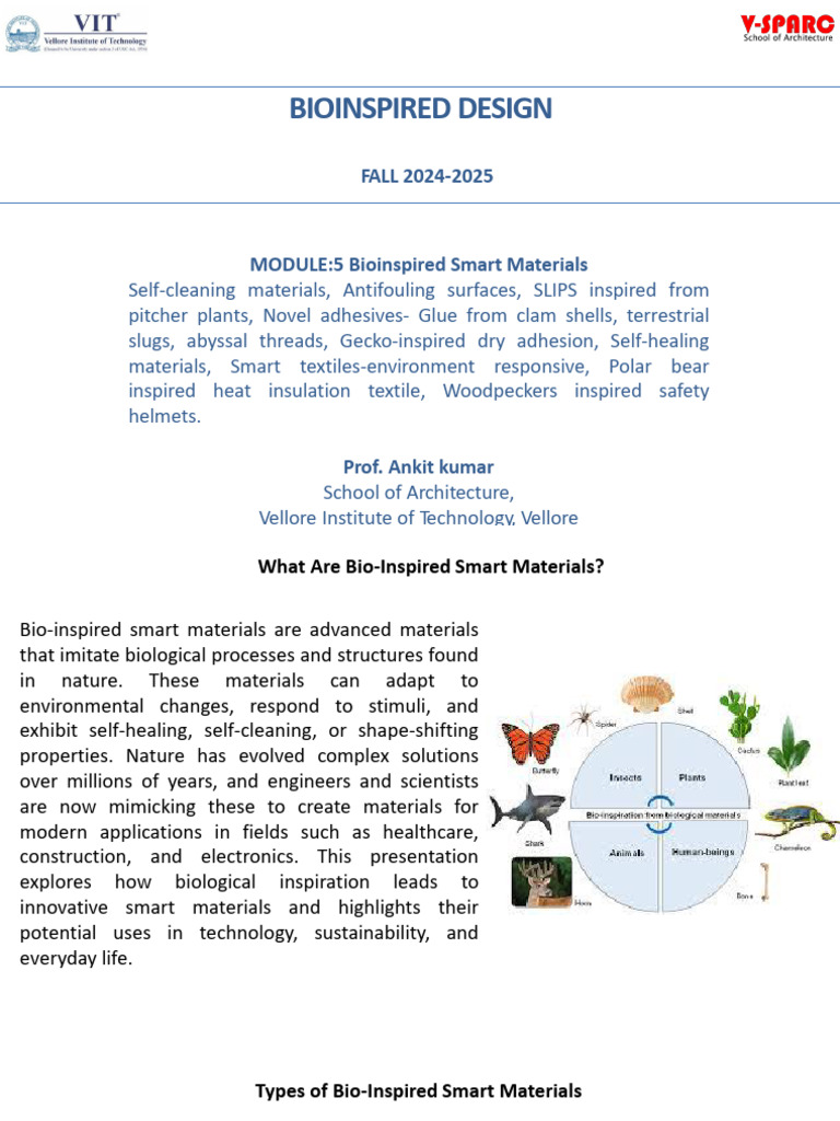 Bioinspired Smart Devices | PDF | Building Engineering | Materials Science