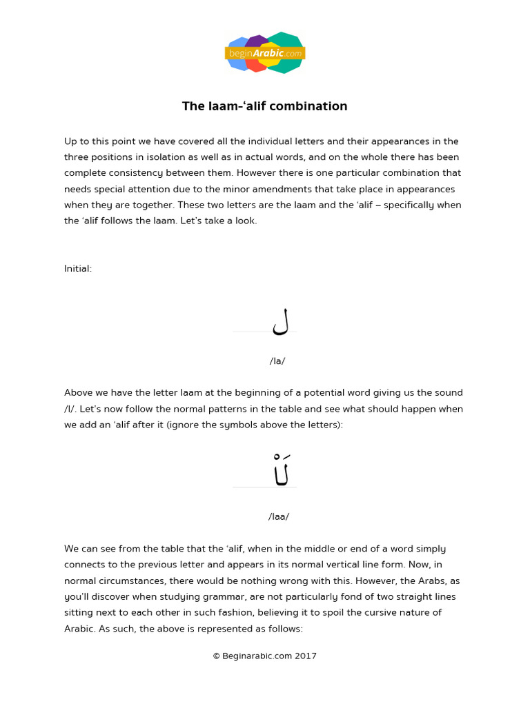 Three Forms Summary | PDF | Arabic | Linguistics