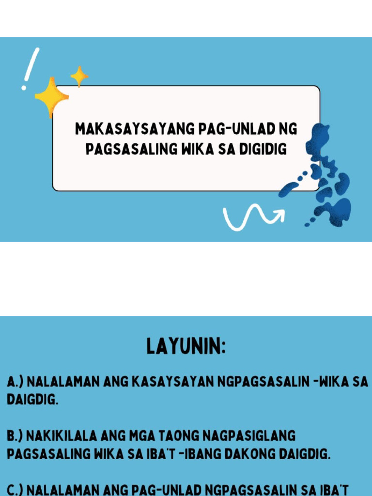 Pagsasalin 1st Group | PDF