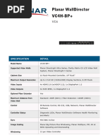 Planar Walldirector Video Controller Brochure Web | PDF | Hdmi | Video