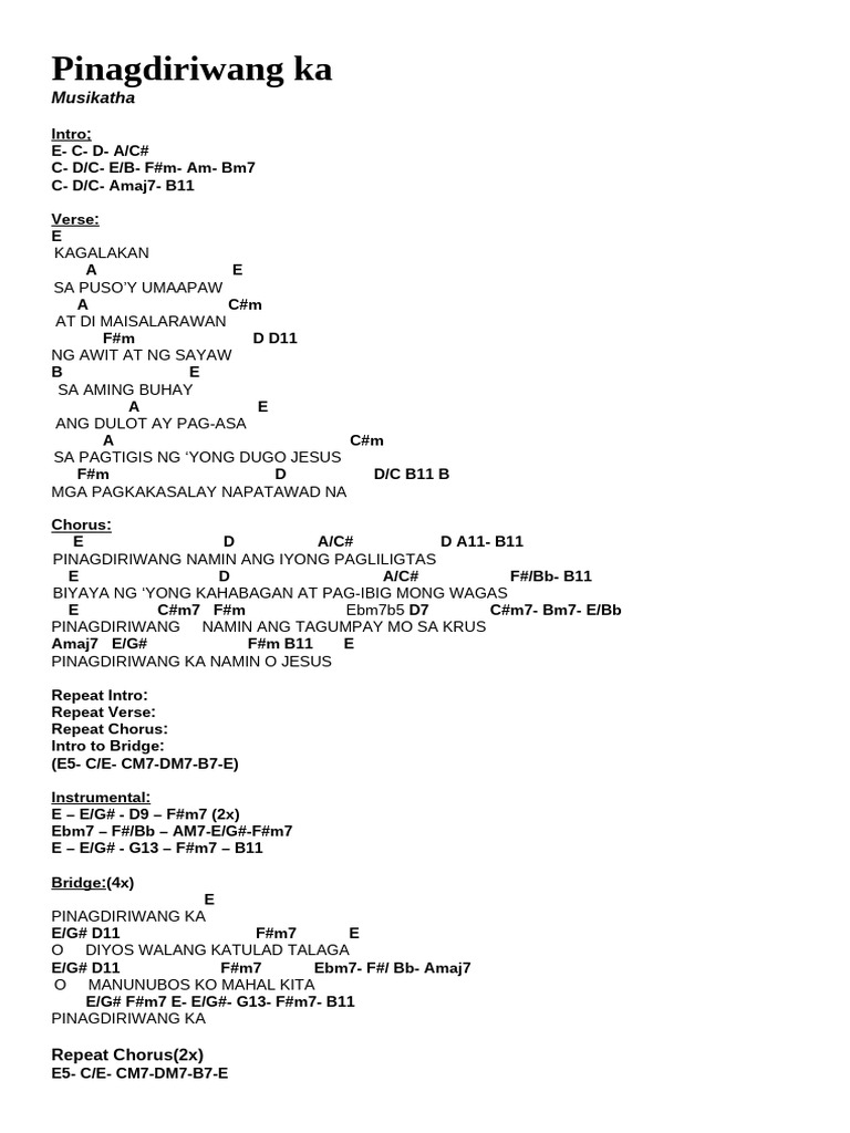 Pinagdiriwang Ka | PDF