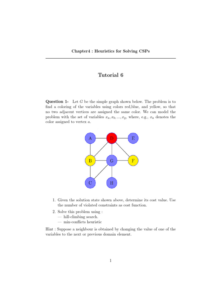 Tutorial6 | PDF | Applied Mathematics | Discrete Mathematics