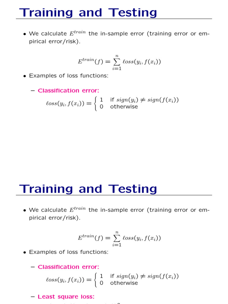 Machine Learning Concepts Part 5 | PDF | Statistical Analysis ...