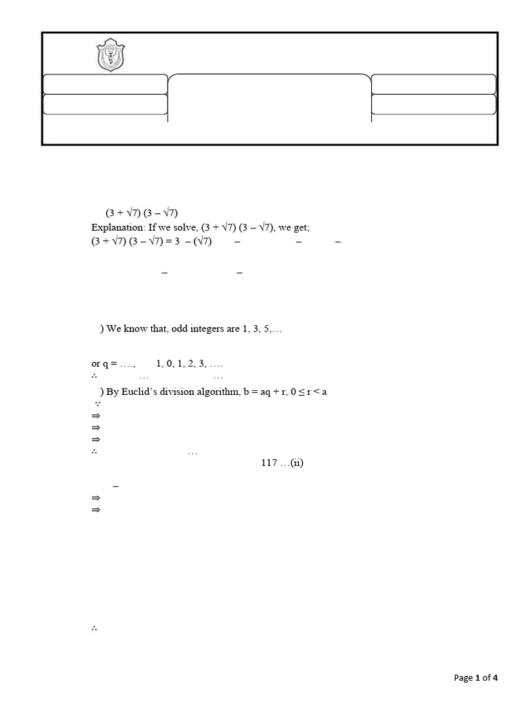 Maths Question Bank Ans-Key | PDF | Quadratic Equation | Polynomial