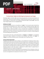 Overview of Workers' Rights Act 2019 | PDF | Cost Of Living | Employment