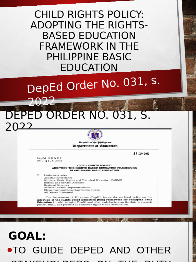 Child Rights Policy | PDF | Child Protection | Children's Rights