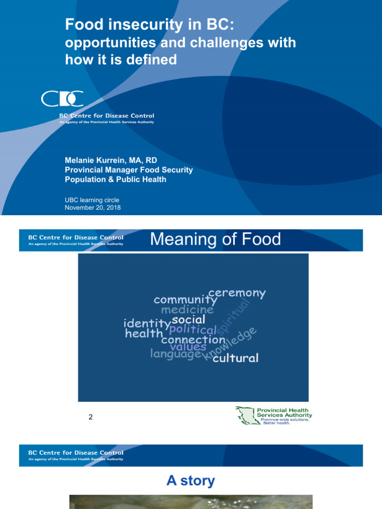 Nov20 Food Insecurities | PDF | Food Security