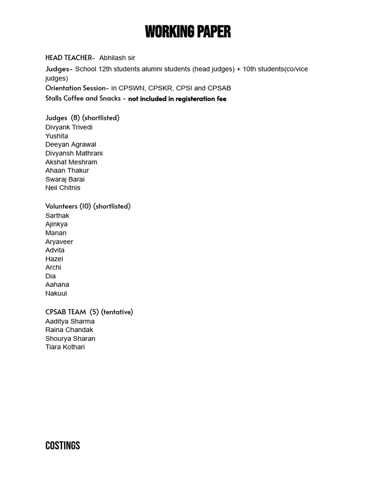 Cendebeta Working Paper | PDF