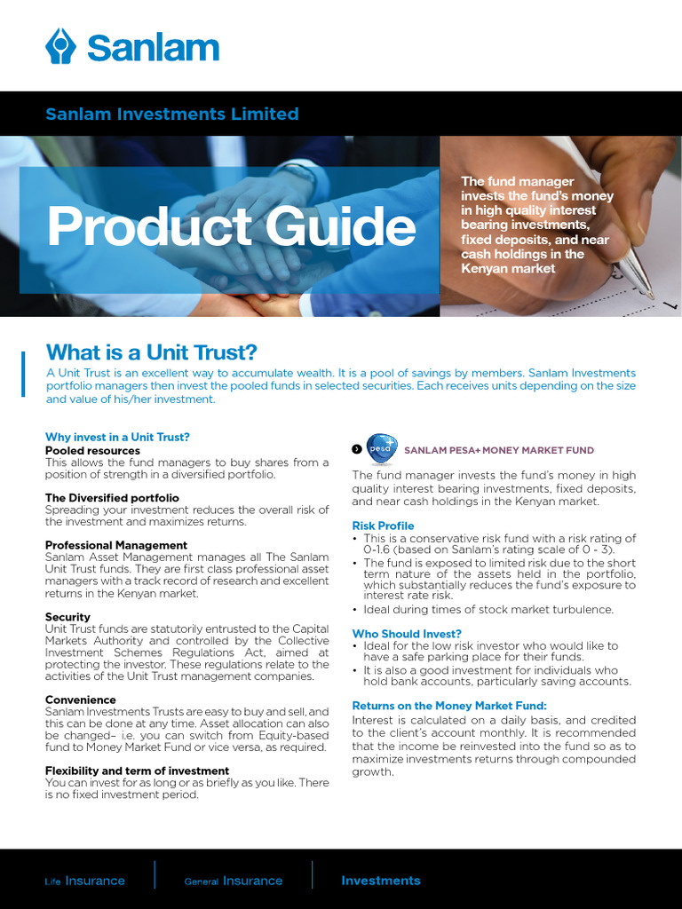 SANLAM-KEN Investments Product Guide | PDF | Investing | Investment Fund