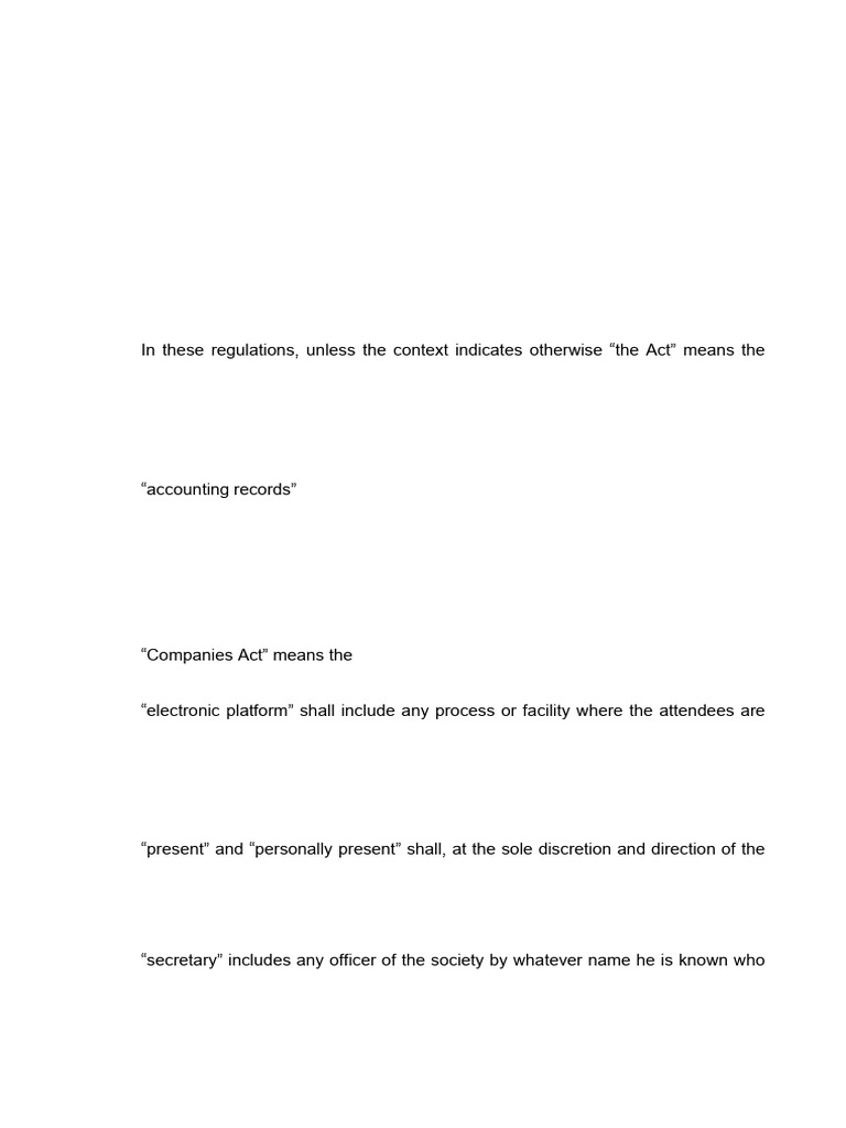 Annexure 1 Avbob Regulations Resolutions | PDF | Proxy Voting | Audit