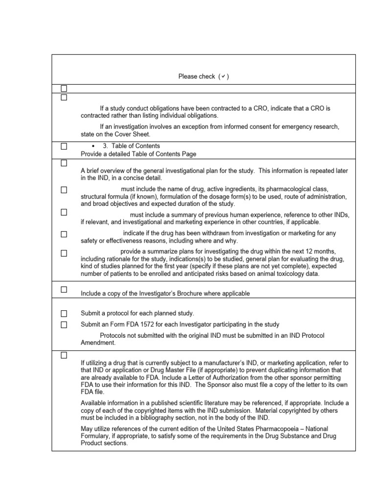 TC150122 Sample Checklists | PDF | Food And Drug Administration ...