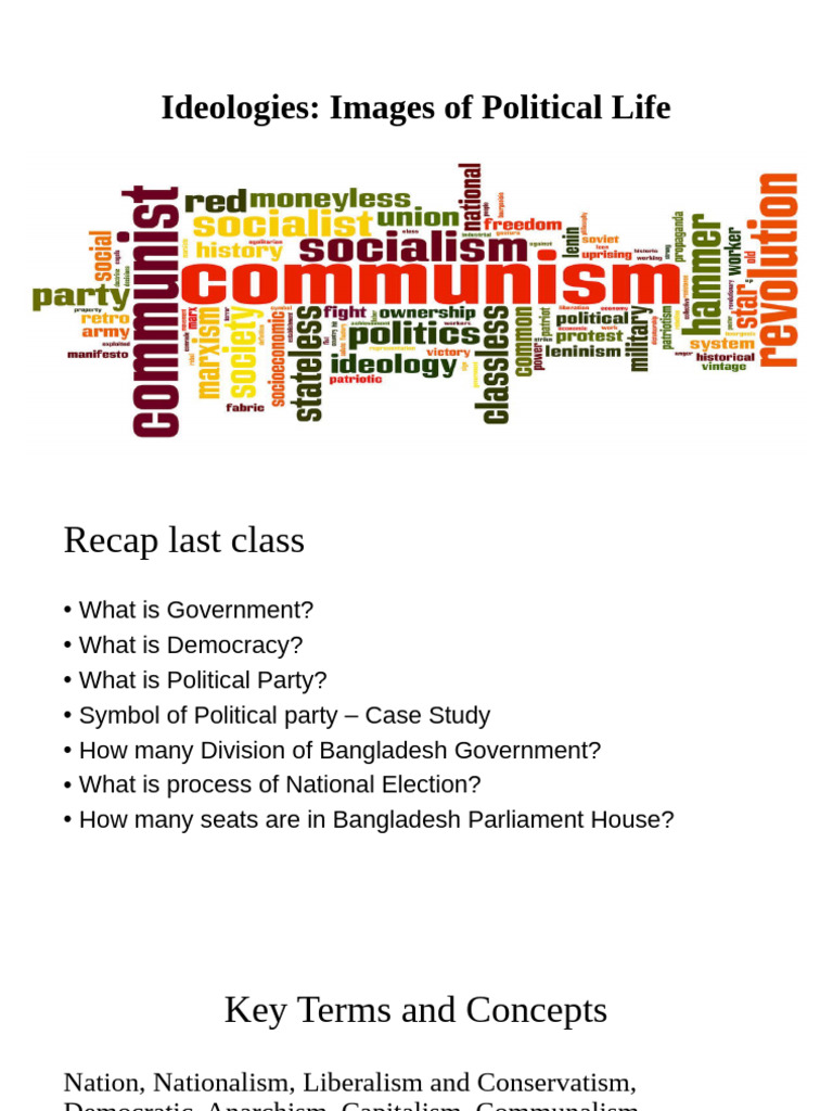 -Ideologies | PDF | Communism | Monarchy