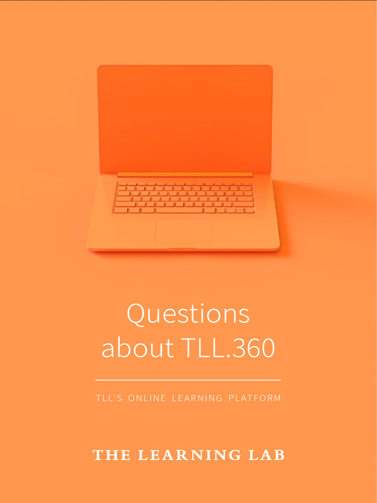 TLL360 FAQs_User Guide_Jun2019-1 (1) | PDF | Login | Learning