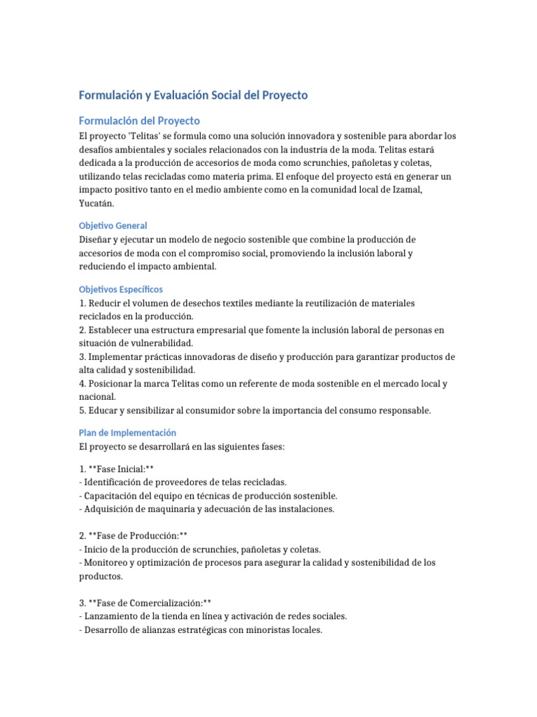 Formulacion_y_Evaluacion_Social_Actualizado | PDF | Sustentabilidad ... Formulacion_y_Evaluacion_Social_Actualizado | PDF | Sustentabilidad ...