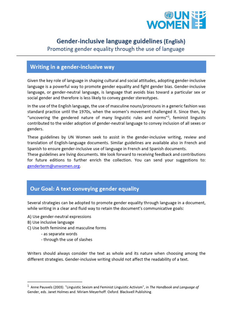Guidelines-on-gender-inclusive-language-en | PDF | Grammatical Gender ...
