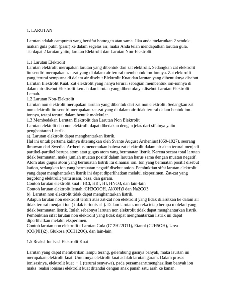 Tugas Kimia Dasar | PDF