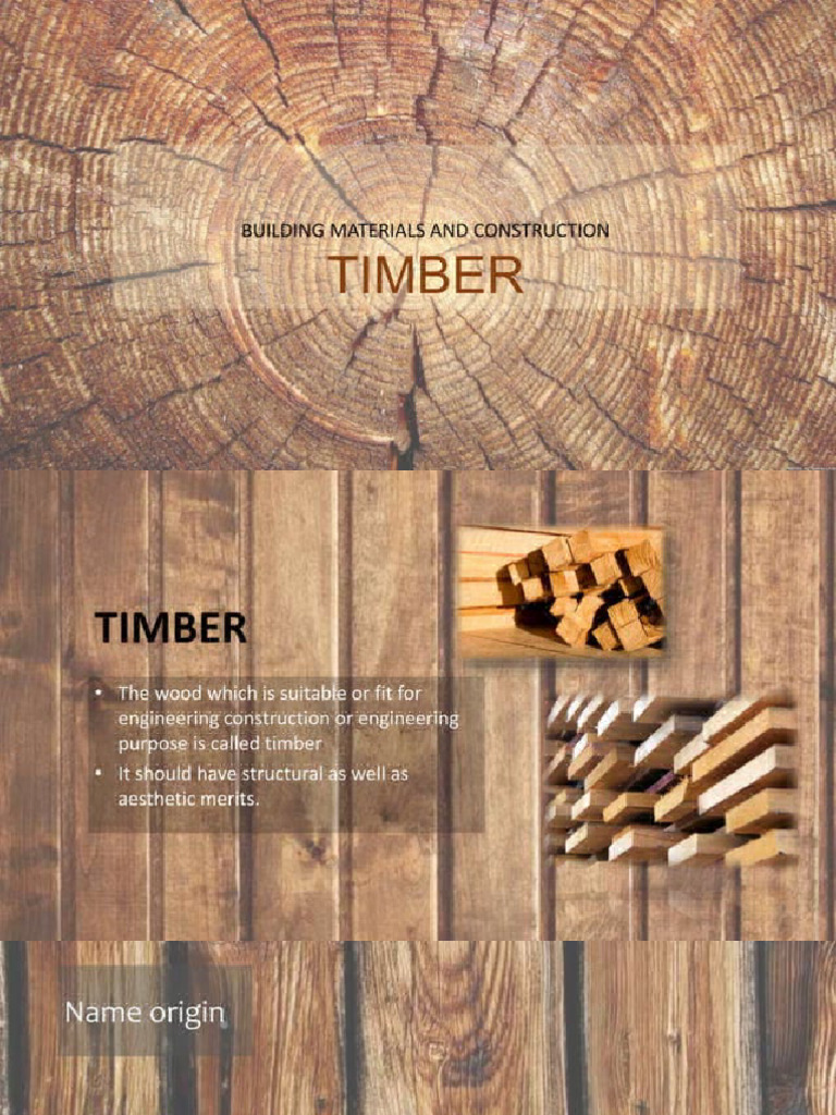 Timber | PDF