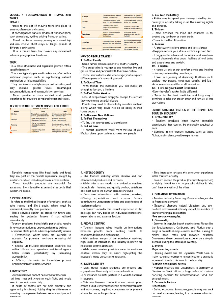 TOUR 27 CHAPTER 1-4 | PDF | Tourism | Fee