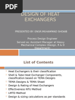 LESSON 3 Shell and Tube Heat Exchanger Design Calculations | PDF | Heat ...