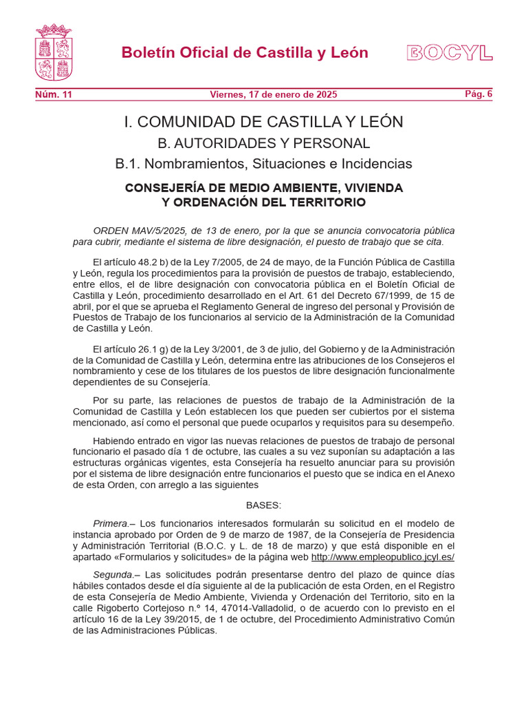Bocyl D 17012025 1 | PDF | Gobierno