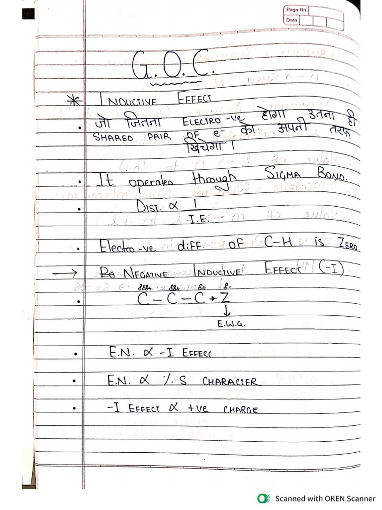 GOC Short Notes | PDF
