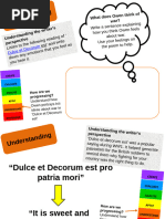 Analyzing Wilfred Owen's Dulce et Decorum Est | PDF | Poetry