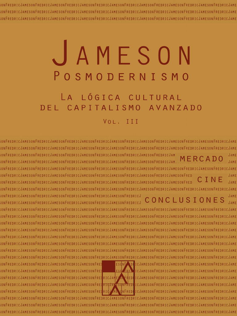 Posmodernismo y Mercado en Jameson | PDF | marxismo | Ideologías