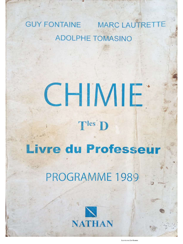 Tomasino ChimieTle.D Guidepedagogiq Compressed | PDF