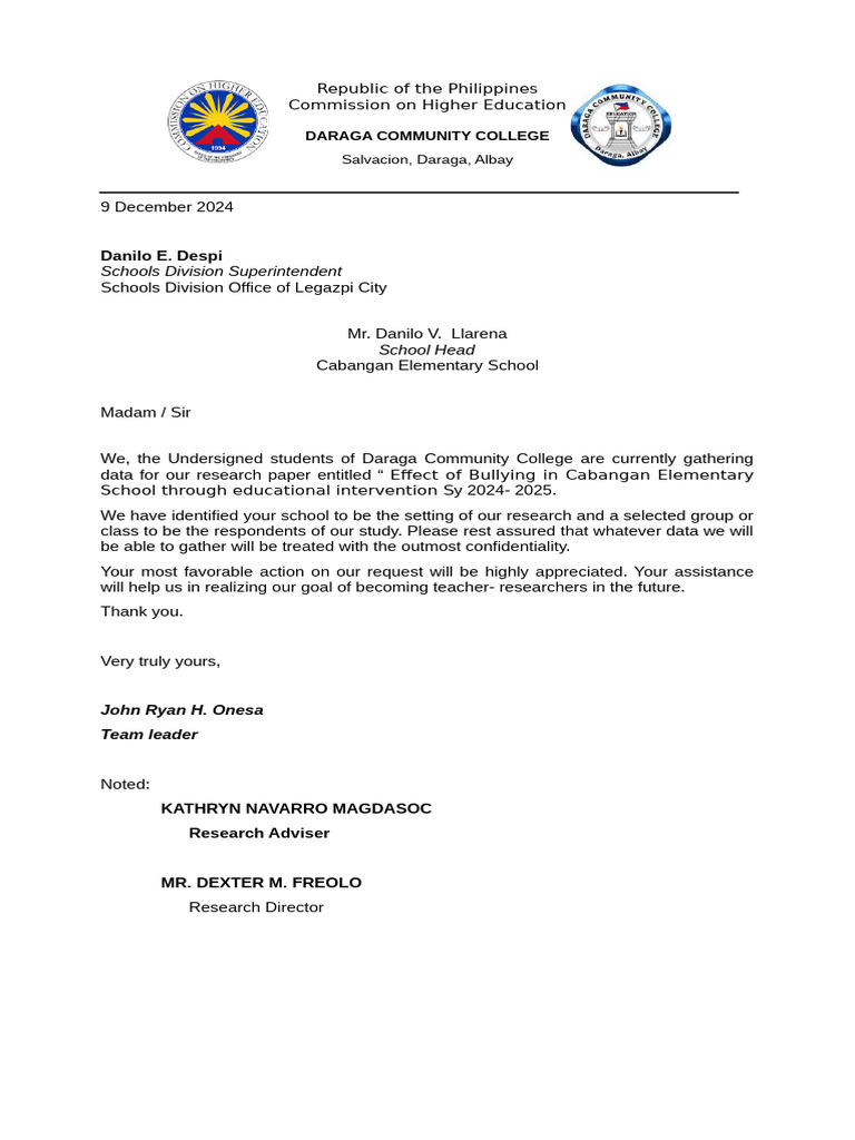 AR Letter | PDF