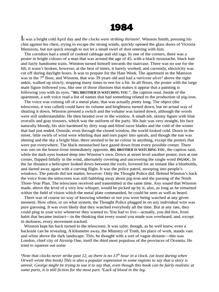 1984 Simple | PDF