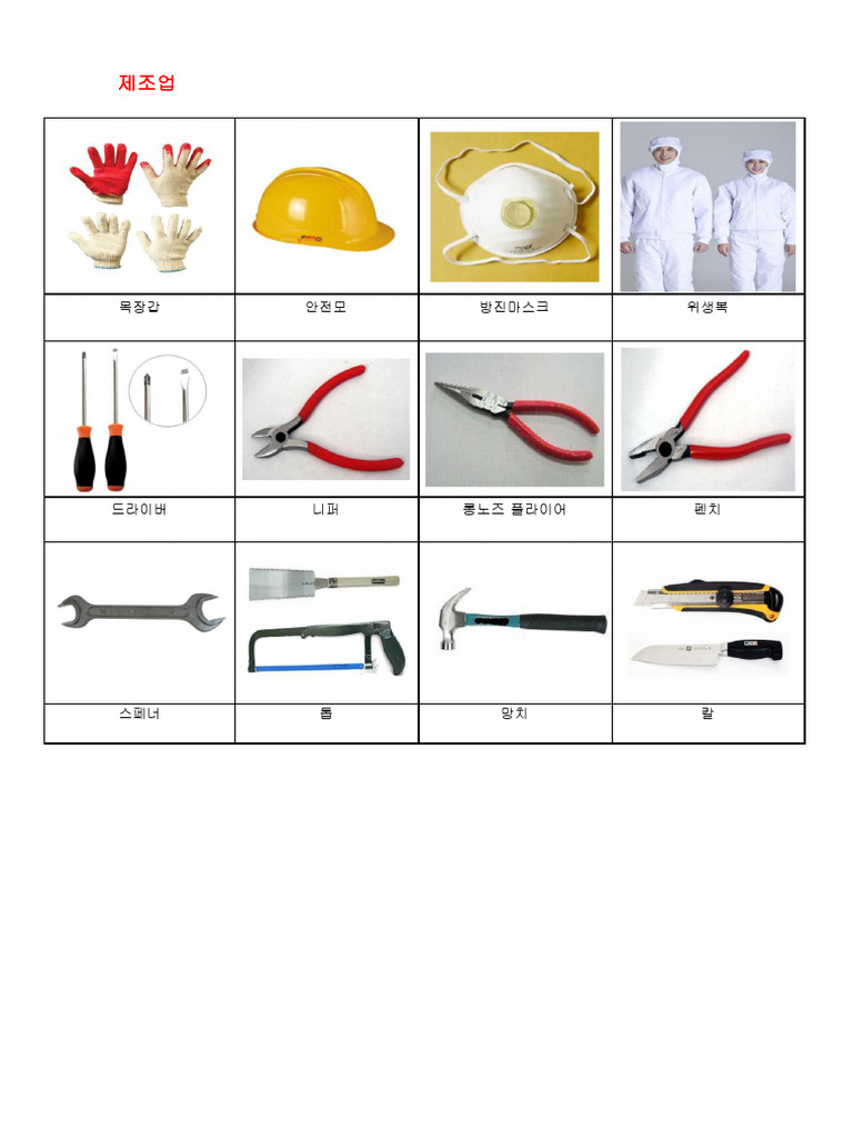 Korean Tools | PDF