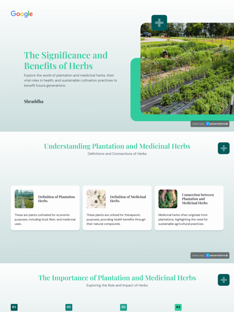 On Plantation and Medicinal Herbs | PDF