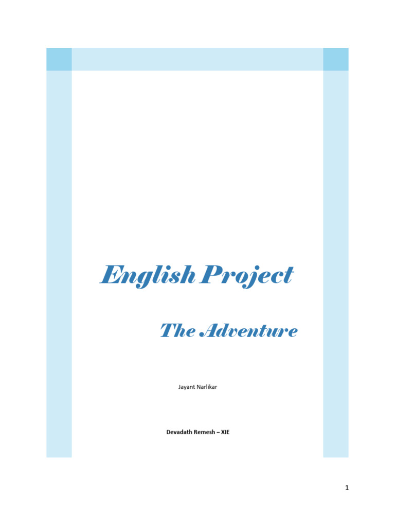 English Project 1 (1) | PDF | Time | Reality